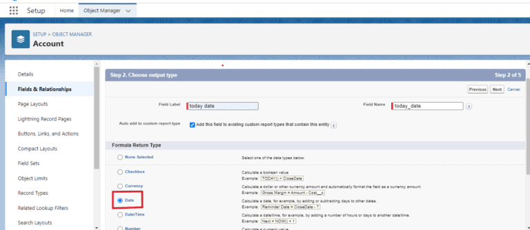 How To Get Today Date In Salesforce Formula Forcelearn