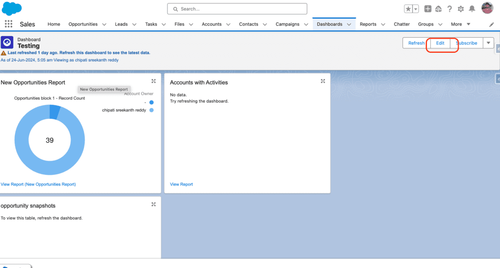 What is a Dynamic Dashboard in Salesforce - Learn Salesforce with ...