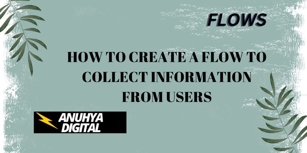 Flow Collect Information From Users Learn Salesforce With Anuhya Digital
